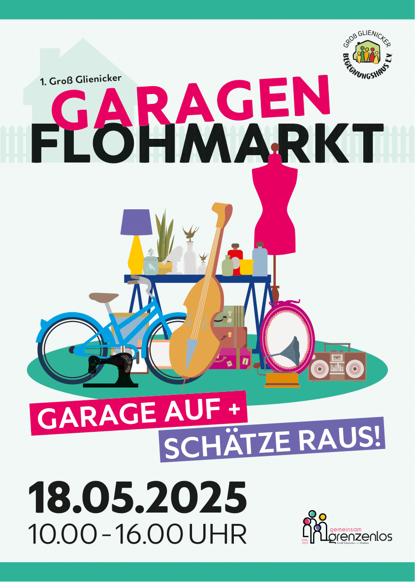 Garagenflohmarkt in Groß Glienicke - Groß Glienicker Begegnungshaus e.V.